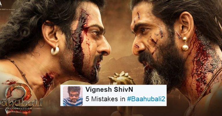 This Director Has Pointed Out 5 Mistakes In Bahubali 2 - Filmymantra