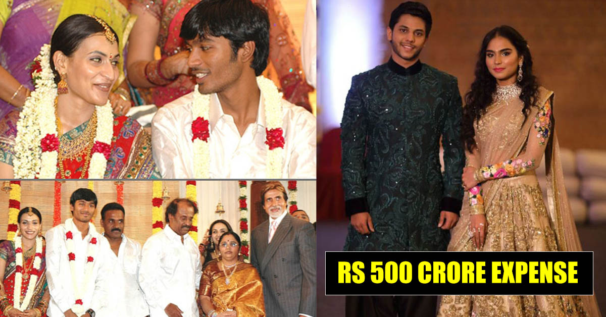 Most Popular And Expensive Weddings Of South Indian Celebrities