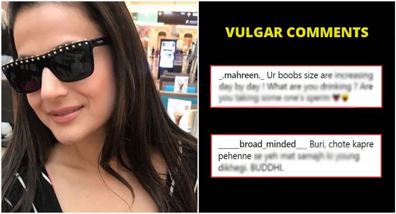 Ameesha Patel Wears A Black Top, Gets Trolled With Vulgar Comments
