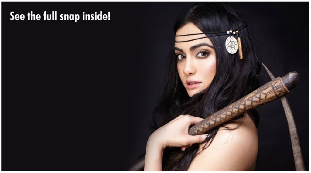 Adah Sharma Goes Topless With An Axe, This Sensuous Pic Will Leave You ...